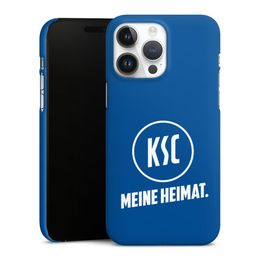 DeinDesign iPhone 14 Pro Max Handy Premium Case Smartphone Handyh&uuml;lle Schutzh&uuml;lle matt Karlsruher Sc Statement Ksc Premium Case