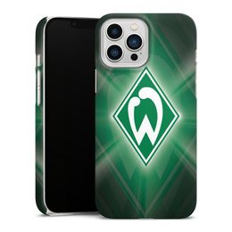 DeinDesign iPhone 13 Pro Max Handy Premium Case Smartphone Handyh&uuml;lle Schutzh&uuml;lle matt Sv Werder Bremen Coat Of Arms Official Licensed Product Premium Case