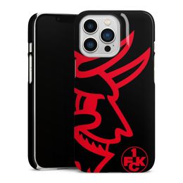 DeinDesign iPhone 13 Pro Handy Premium Case Smartphone Handyh&uuml;lle Schutzh&uuml;lle gl&auml;nzend 1. Fc Kaiserslautern Logo Official Licensed Product Premium Case