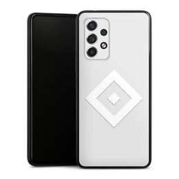 DeinDesign Galaxy A53 5G Handy Silikon H&uuml;lle Case schwarz Handyh&uuml;lle Coat Of Arms Hamburger Sv Hsv