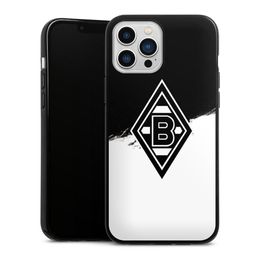 DeinDesign iPhone 13 Pro Max Handy Silikon H&uuml;lle Case schwarz Handyh&uuml;lle Bmg Borussia M&ouml;nchengladbach Gladbach