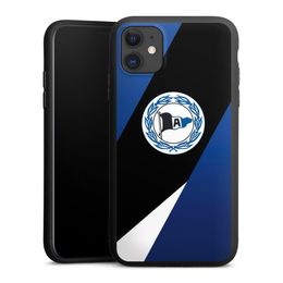 DeinDesign iPhone 11 Handy Premium Silikon H&uuml;lle Handyh&uuml;lle schwarz Case Official Licensed Product Dsc Arminia Bielefeld Silikon Premium Case