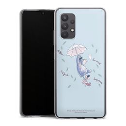 DeinDesign Galaxy A32 4G Handy Silikon H&uuml;lle Case transparent Handyh&uuml;lle Official Licensed Product Winnie The Pooh Eeyore Disney Silikon Case