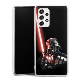 DeinDesign Galaxy A53 5G Handy Silikon H&uuml;lle Case transparent Handyh&uuml;lle Darth Vader Merchandise Star Wars Silikon Case