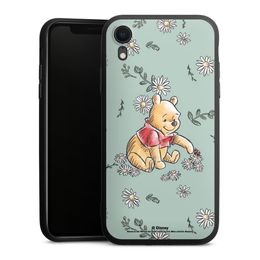 DeinDesign iPhone Xr Handy Premium Silikon H&uuml;lle Handyh&uuml;lle schwarz Case Disney Winnie The Pooh Official Licensed Product Silikon Premium Case