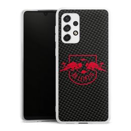 DeinDesign Galaxy A33 5G Handy Silikon H&uuml;lle Case transparent Handyh&uuml;lle Official Licensed Product Carbon Rb Leipzig Silikon Case
