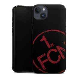 DeinDesign iPhone 14 Plus Handy Silikon H&uuml;lle Case schwarz Handyh&uuml;lle Texture Merchandise 1. Fcn