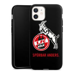 DeinDesign iPhone 12 Handy Silikon H&uuml;lle Case schwarz Handyh&uuml;lle Official Licensed Product Transparent 1. Fc K&ouml;ln