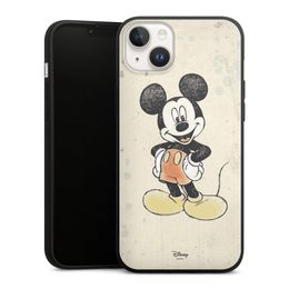 DeinDesign iPhone 14 Handy Premium Silikon H&uuml;lle Handyh&uuml;lle schwarz Case Water Colour Official Licensed Product Silikon Premium Case