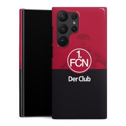 DeinDesign Galaxy S23 Ultra Handy Premium Case Smartphone Handyh&uuml;lle Schutzh&uuml;lle gl&auml;nzend Official Licensed Product Der Club 1. Fc N&uuml;rnberg Premium Case