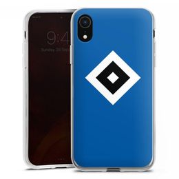 DeinDesign iPhone Xr Handy Silikon H&uuml;lle Case transparent Handyh&uuml;lle Logo Hsv Hamburger Sv Silikon Case