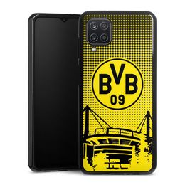 DeinDesign Galaxy A12 Handy Silikon H&uuml;lle Case schwarz Handyh&uuml;lle Bvb Stadium Borussia Dortmund