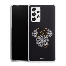 DeinDesign Galaxy A53 5G Handy Silikon H&uuml;lle Case transparent Handyh&uuml;lle Minnie Mouse Muster Disney Silikon Case