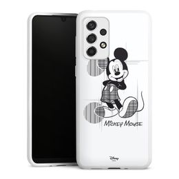 DeinDesign Galaxy A33 5G Handy Silikon H&uuml;lle Case wei&szlig; Handyh&uuml;lle Official Licensed Product Disney Mickey Mouse Silikon Case