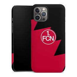 DeinDesign iPhone 12 Pro Max Handy Premium Case Smartphone Handyh&uuml;lle Schutzh&uuml;lle matt 1. Fc N&uuml;rnberg Merchandise 1. Fcn Premium Case