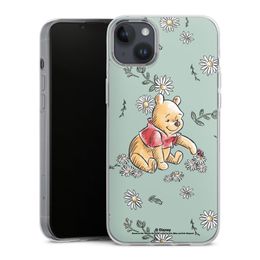 DeinDesign iPhone 14 Plus Handy Silikon H&uuml;lle Case transparent Handyh&uuml;lle Disney Winnie The Pooh Official Licensed Product Silikon Case