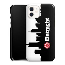 DeinDesign iPhone 12 Handy Premium Case Smartphone Handyh&uuml;lle Schutzh&uuml;lle gl&auml;nzend Eintracht Frankfurt Official Licensed Product Sge Premium Case