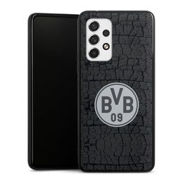 DeinDesign Galaxy A53 5G Handy Silikon H&uuml;lle Case schwarz Handyh&uuml;lle Borussia Dortmund Jersey Bvb