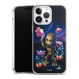 DeinDesign iPhone 14 Pro Max Handy Silikon H&uuml;lle Case transparent Handyh&uuml;lle Baby Groot Marvel Guardians Of The Galaxy Silikon Case