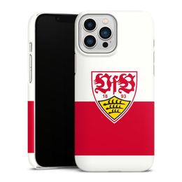 DeinDesign iPhone 13 Pro Max Handy Premium Case Smartphone Handyh&uuml;lle Schutzh&uuml;lle matt Vfb Stuttgart Logo Official Licensed Product Premium Case