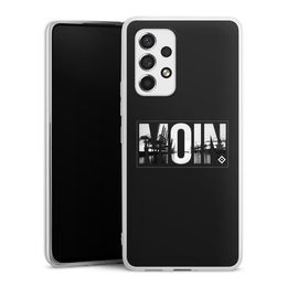 DeinDesign Galaxy A53 5G Handy Silikon H&uuml;lle Case transparent Handyh&uuml;lle Official Licensed Product Hamburger Sv Hsv Silikon Case