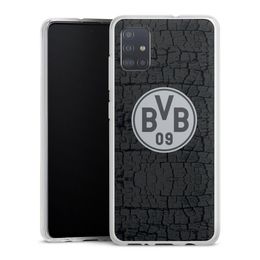 DeinDesign Galaxy A51 Handy Silikon H&uuml;lle Case transparent Handyh&uuml;lle Jersey Borussia Dortmund Bvb Silikon Case