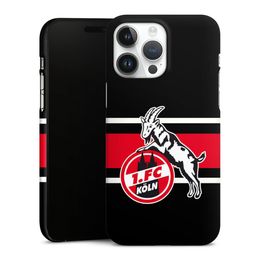 DeinDesign iPhone 14 Pro Max Handy Premium Case Smartphone Handyh&uuml;lle Schutzh&uuml;lle matt Official Licensed Product 1. Fc K&ouml;ln Logo Premium Case