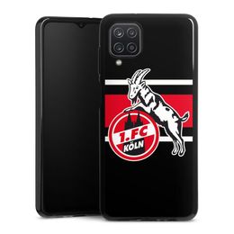 DeinDesign Galaxy A12 Handy Silikon H&uuml;lle Case schwarz Handyh&uuml;lle 1. Fc K&ouml;ln Logo Official Licensed Product