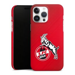 DeinDesign iPhone 14 Pro Max Handy Premium Case Smartphone Handyh&uuml;lle Schutzh&uuml;lle matt 1. Fc K&ouml;ln Effzeh Official Licensed Product Premium Case