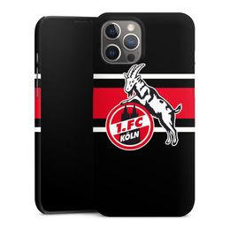 DeinDesign iPhone 12 Pro Max Handy Premium Case Smartphone Handyh&uuml;lle Schutzh&uuml;lle matt 1. Fc K&ouml;ln Official Licensed Product Logo Premium Case