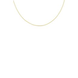 Firetti Collierkettchen Schmuck Geschenk Gold 750 Halsschmuck Halskette Goldkette Rundanker, Made in Germany, gelb|goldfarben