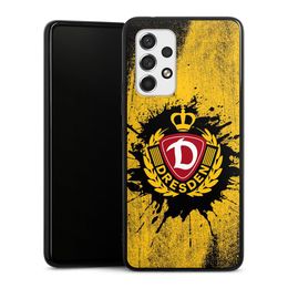 DeinDesign Galaxy A53 5G Handy Silikon H&uuml;lle Case schwarz Handyh&uuml;lle Official Licensed Product Soccer Sg Dynamo Dresden
