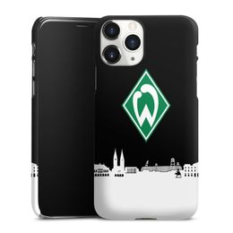 DeinDesign iPhone 11 Pro Handy Premium Case Smartphone Handyh&uuml;lle Schutzh&uuml;lle matt Skyline Sv Werder Bremen Official Licensed Product Premium Case