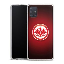 DeinDesign Galaxy A51 Handy Silikon H&uuml;lle Case transparent Handyh&uuml;lle Official Licensed Product Coat Of Arms Eintracht Frankfurt Silikon Case