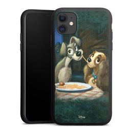 DeinDesign iPhone 11 Handy Premium Silikon H&uuml;lle Handyh&uuml;lle schwarz Case Official Licensed Product Disney Lady And The Tramp Silikon Premium Case