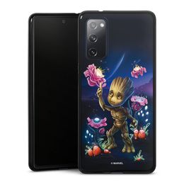 DeinDesign Galaxy S20 FE 5G Handy Silikon H&uuml;lle Case schwarz Handyh&uuml;lle Baby Groot Guardians Of The Galaxy Marvel