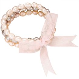Valero Pearls Perlenarmband weiß, mit Süßwasser-Zuchtperle