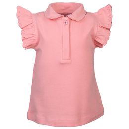 Mayoral - Polo-Top RUFFLES in rosa, Gr.80