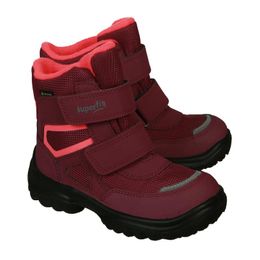 Superfit - Klett-Stiefel SNOWCAT in pink/orange, Gr.22