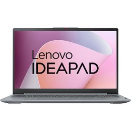 Lenovo IdeaPad Slim 3, Notebook, mit 15,6 Zoll Display, AMD Ryzen™ 5,7520U Prozessor, 8 GB RAM, 512 SSD, Radeon™ 610M, Arctic Grey, Windows 11 Home (64 Bit)