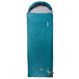 Grüezi Bag Grüezi Bag - Biopod Wolle Goas Comfort - Kunstfaserschlafsack Gr 191 cm Zip: Right Blau