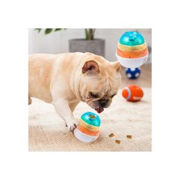 Rutaqian Tier-Intelligenzspielzeug Leckerli-Turm für Hunde Leckerli-Spender Haustier Fütterungsgerät
