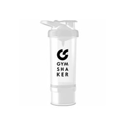 GYMSHAKER Protein Shaker mit Pulverfach 600 + 150 ml Trinkflasche