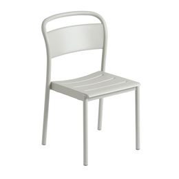 muuto - Linear Steel Side Chair Outdoor, grau