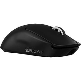 Logitech G Pro X Superlight 2 Lightspeed mit 5 programmierbare Tasten, kabellose Gaming Maus, Schwarz