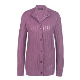 Goldner Strickjacke Damen Gr&ouml;&szlig;e 4XL pink