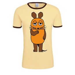 logoshirt Shirt 'Die Sendung mit der Maus - Die Maus' male size L Yellow