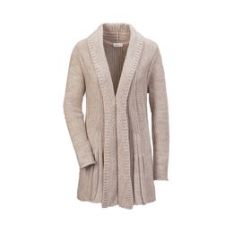 GOLDNER Strickjacke Damen Gr&ouml;&szlig;e M/L beige