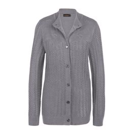 Goldner Strickjacke Damen Gr&ouml;&szlig;e L dunkelgrau