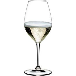 RIEDEL THE WINE GLASS COMPANY Champagnerglas Vinum, Kristallglas, Made in Germany, 445 ml, 2-teilig, weiß